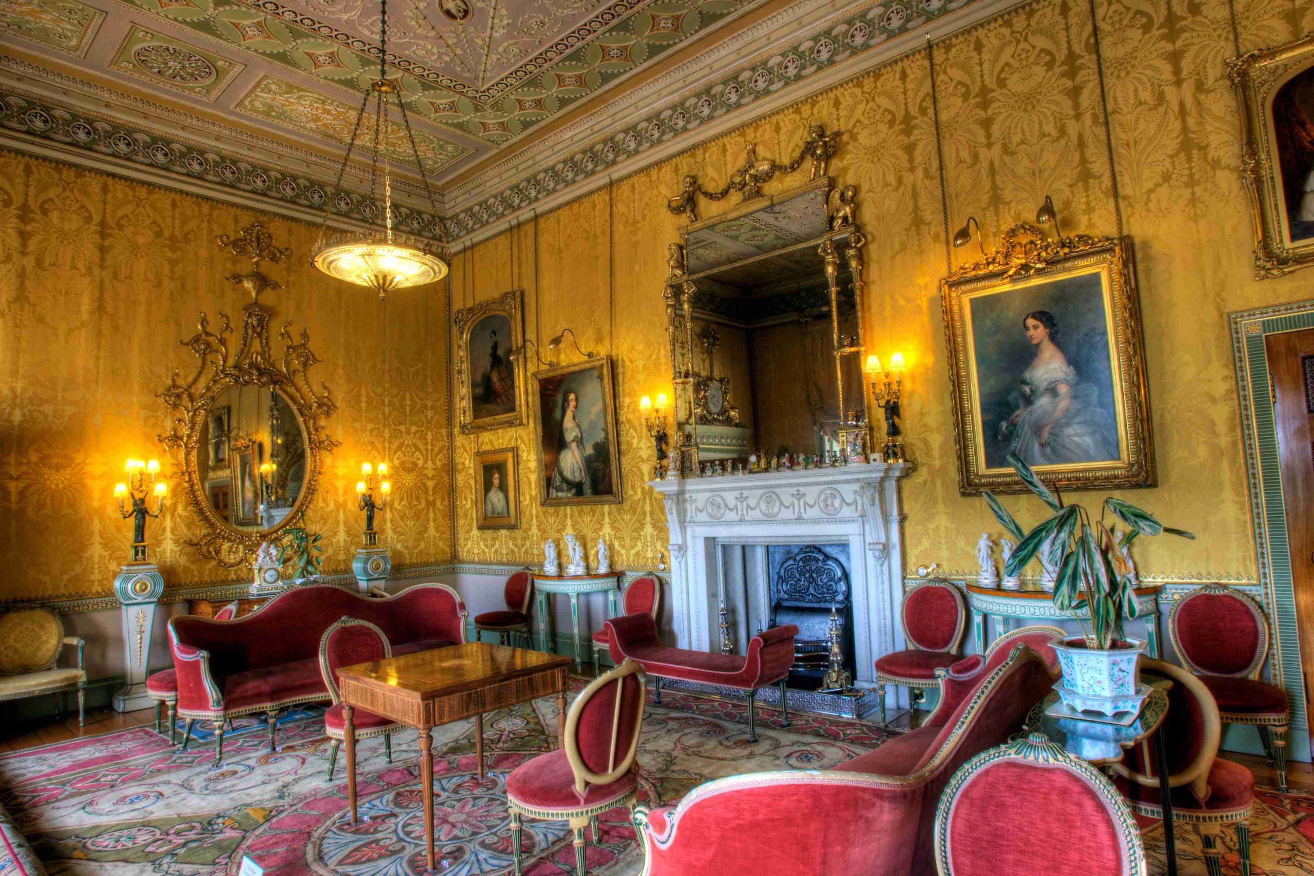 Yellow Drawing Room - Harewood House