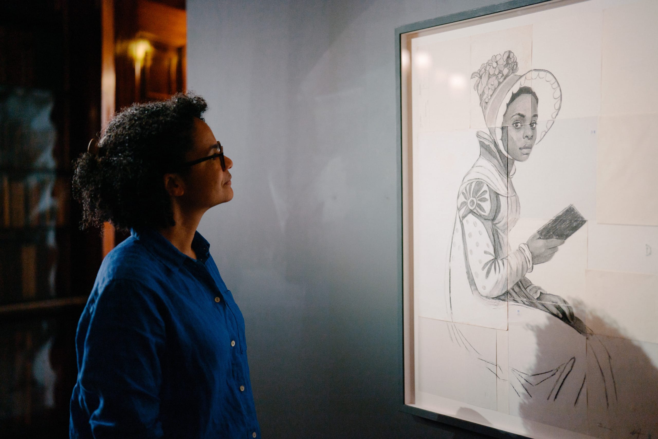 Miss Lambe from Jane Austen's Sanditon brough to life - Harewood House